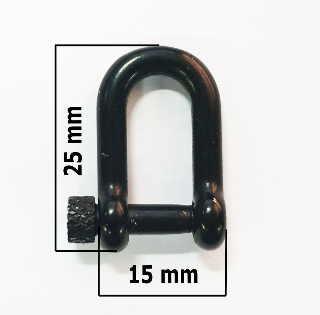 U-Shackle Black – ParacordPH